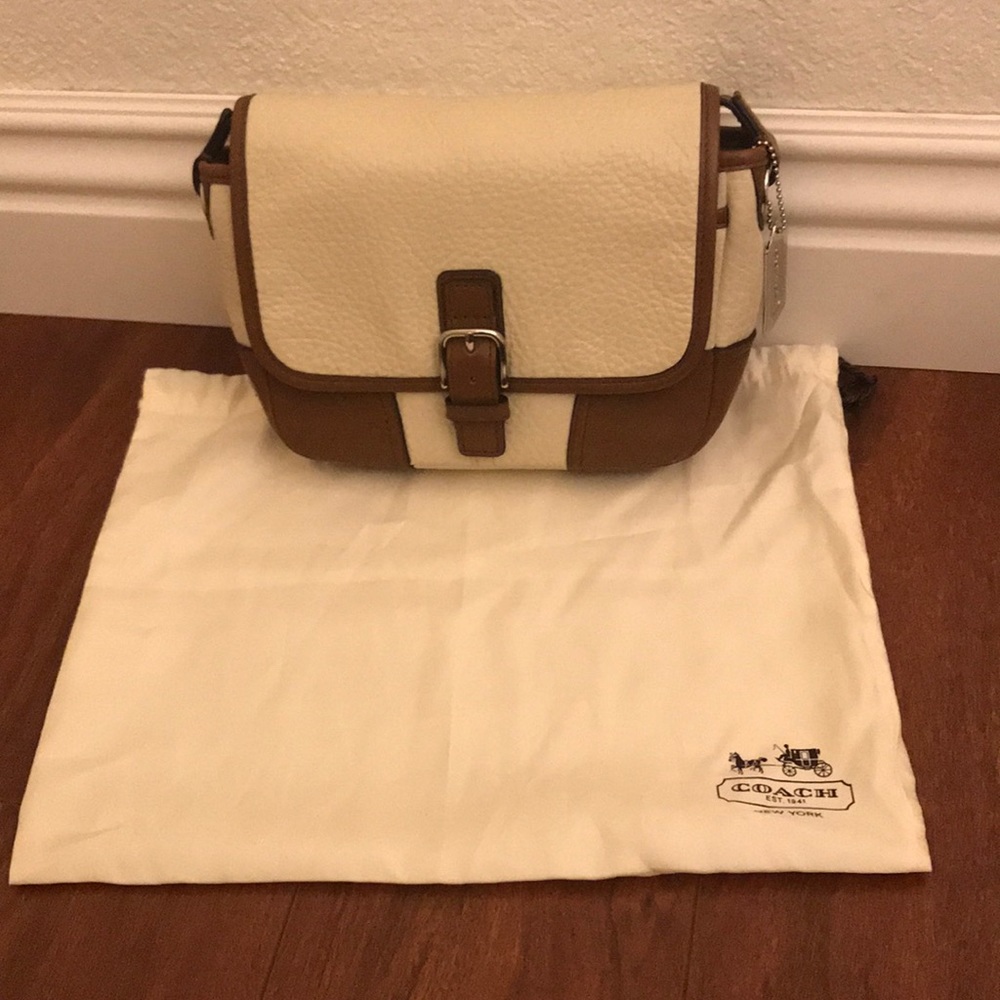 Coach Crossbody Bag With Coach Dust Bag - Gem